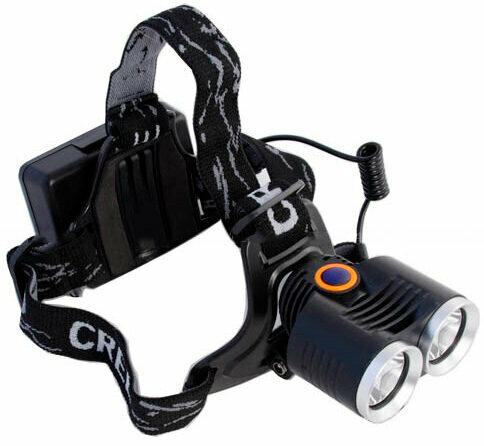 Налобный фонарь Cree LL-6638 с креплением на руль велосипеда