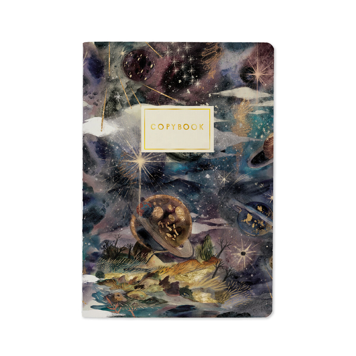 Тетрадь А5, Bruno Visconti "сказочная галактика", 40л. клетка