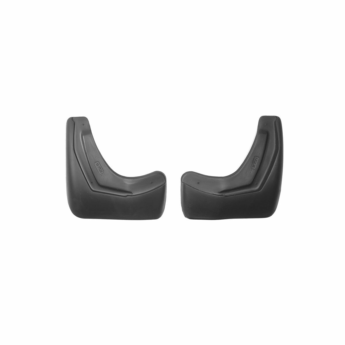 Брызговики Norplast для Cherry Tiggo 8 Pro, задние, Черные, 2021- арт. NPL-Br-11-75B