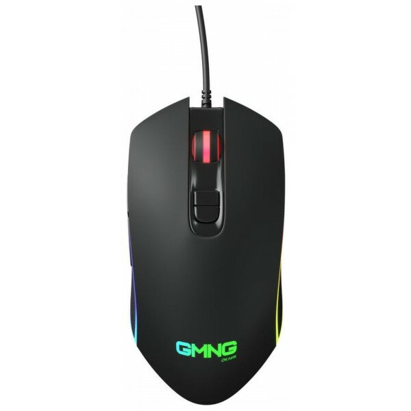 Мышь проводная GMNG 730GM черный, 12000 dpi, USB, кнопки - 7