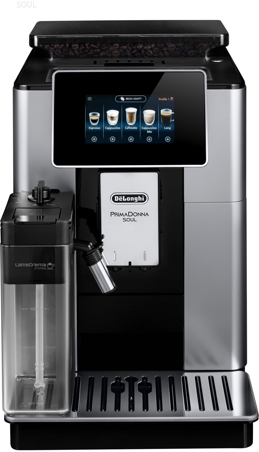 Кофемашина автоматическая Delonghi ECAM 610.55. SB PrimaDonna SOUL