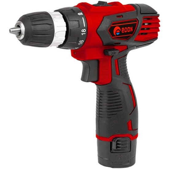 Дрель аккумуляторная Edon AD-12CA