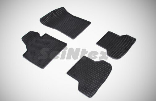 Резиновые коврики Сетка Seintex для AUDI A3 II 2003-2013 (00835)
