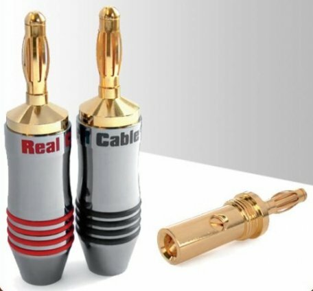 Акустический разъем Real Cable B7210-2C/4PCS