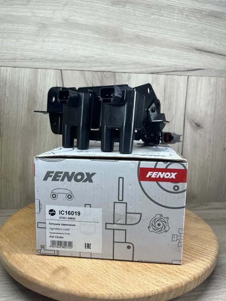 Катушка зажигания Fenox на автомобили марок HYUNDAI / KIA арт. IC16019