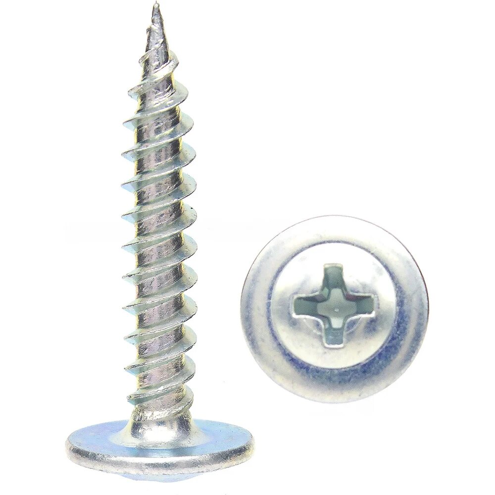 BOWT Саморез с прессшайбой острый 4,2x25 200 шт P02319