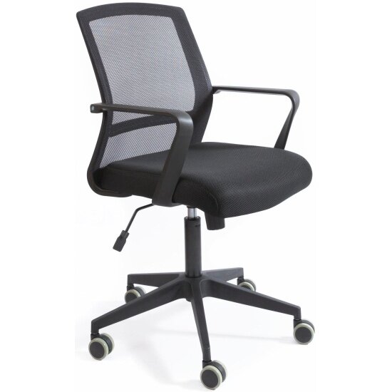 Кресло офисное Easy Chair UP_ СН-502 Кембридж черный, пластик (TW-01/Е11-к/Е11-к)