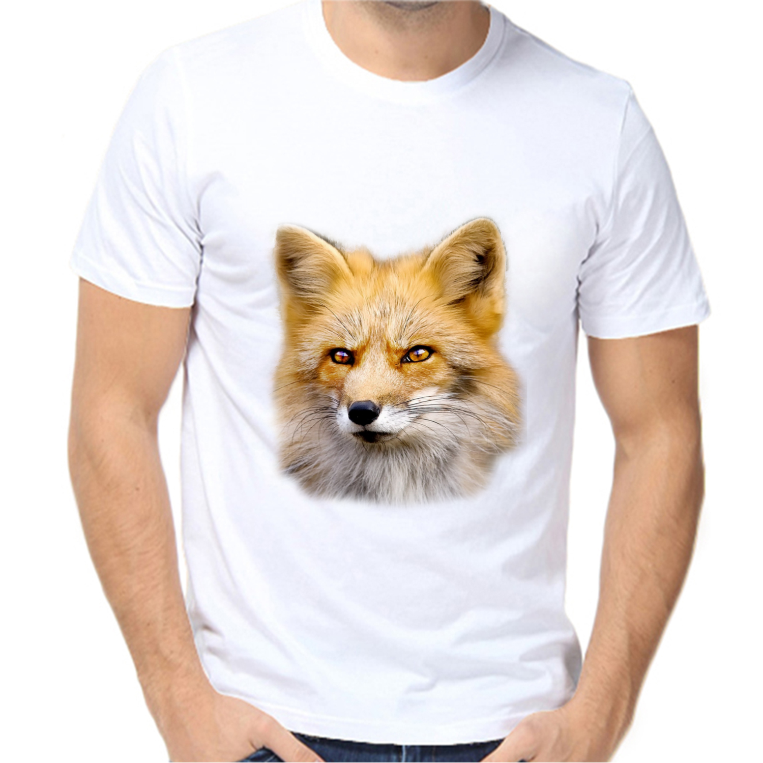 Футболка с лисой