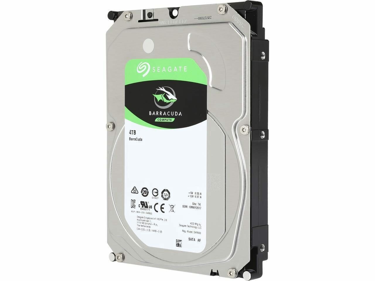 Жесткий диск Seagate 3.5" Original SATA-III 4Tb ST4000DM004 Barracuda (5400rpm) 256Mb