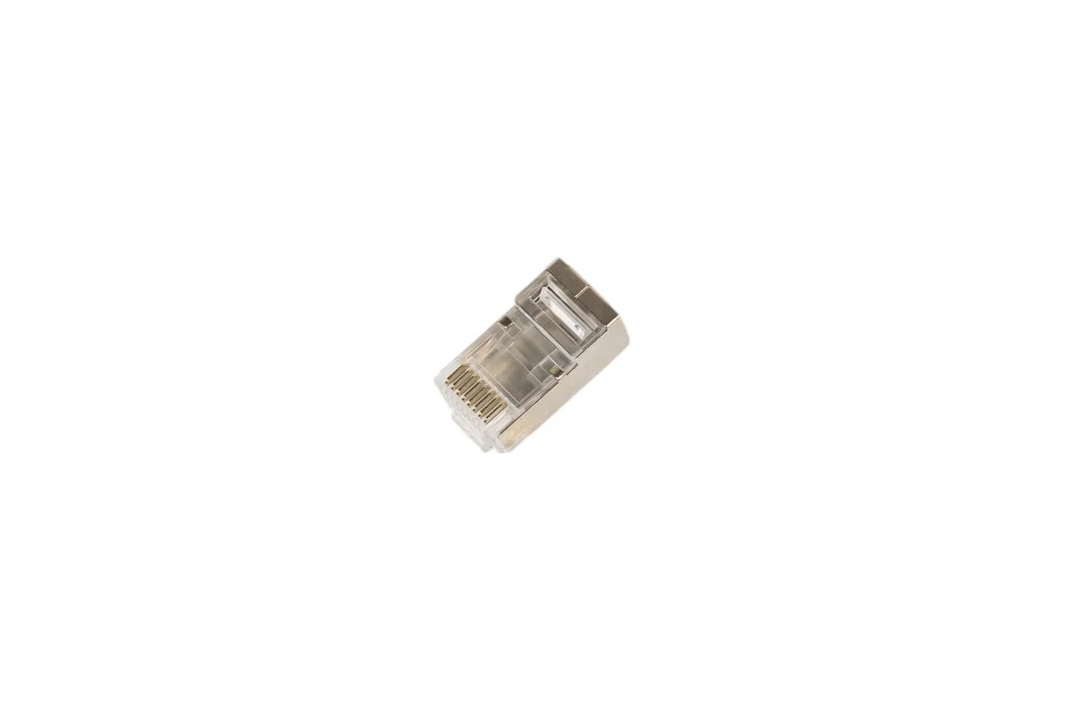 VENTION RJ45 8P8C FTP Cat.6A экранированный коннектор под витую пару набор 10 шт