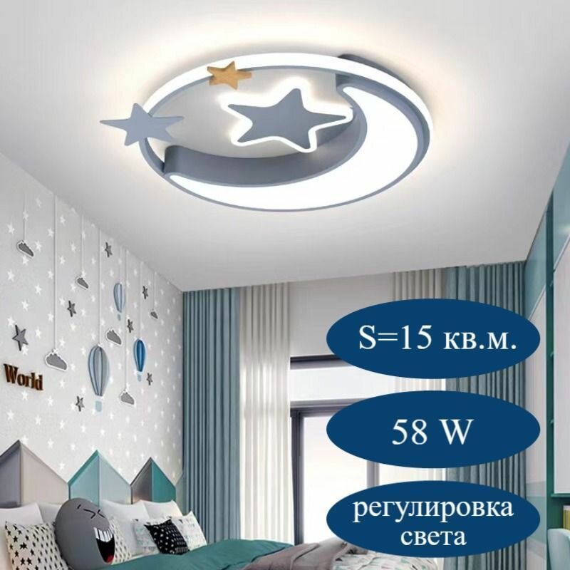 Потолочная лампа, потолок детской комнаты, вселенная и светодиодный свет астронавта, для детской спальни, милый, синий розовый, Микки, Кролик