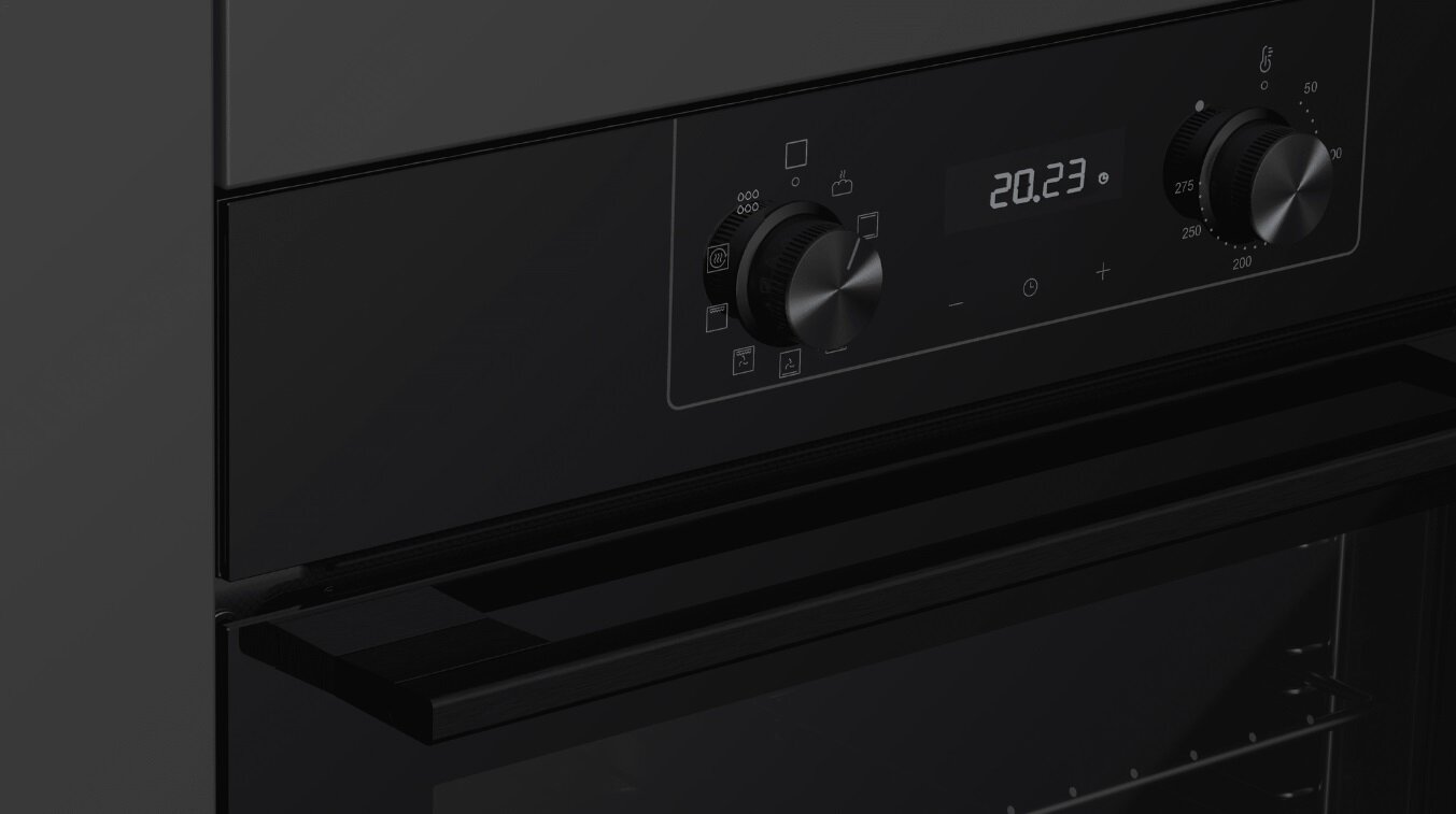 Встраиваемые духовые шкафы Haier Духовой шкаф Haier HOQ-K2ANN3GB Чёрный — фото 1