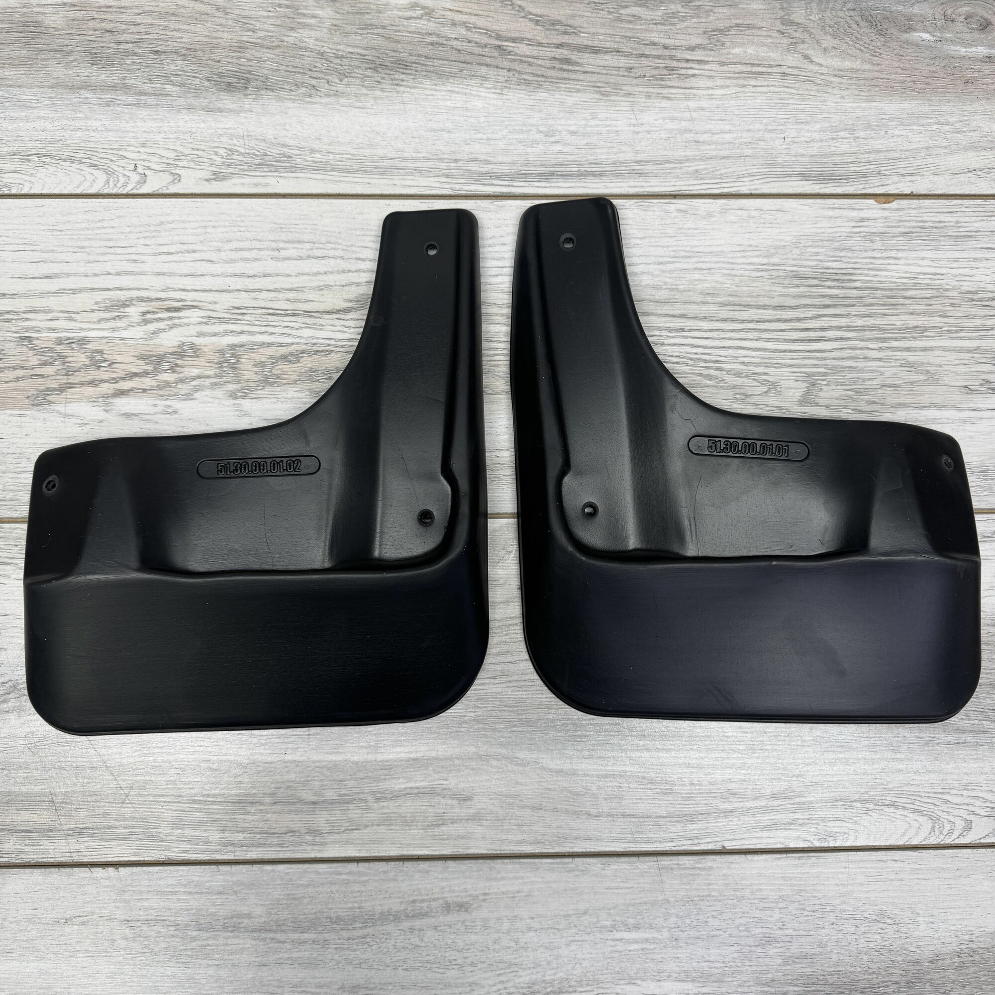 Брызговики на Volkswagen Polo 2010-2014 передние (Фольксваген Поло)