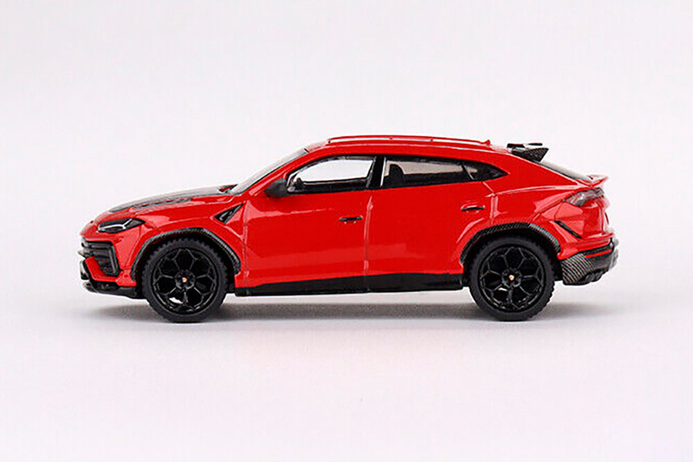 Модель коллекционная MINI GT Lamborghini urus 2024 red (длина модели 6-10 см) — фото 1