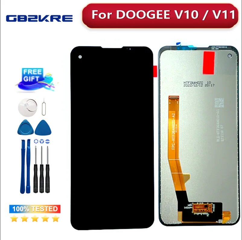 Оригинальный ЖК-дисплей для Doogee V10 V11, ЖК-дисплей для Doogee V10, запчасти для Original V11