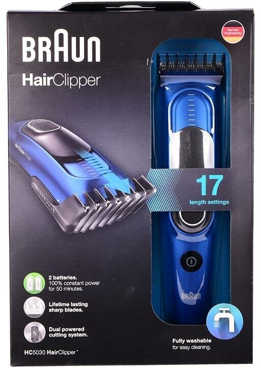 Машинки для стрижки волос BRAUN Машинка для стрижки BRAUN HC5030