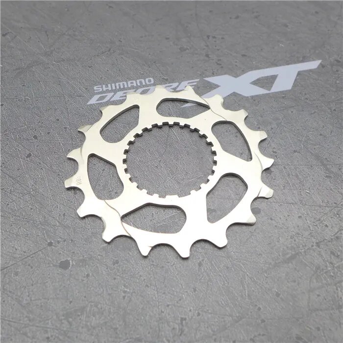 Shimano SLX XT CS-M7100/M8100/M6100/M9100 кассетная звезда 12 скоростей сталь 10T 12T 14T 16T 18T Белый, 18T Y0GX18000