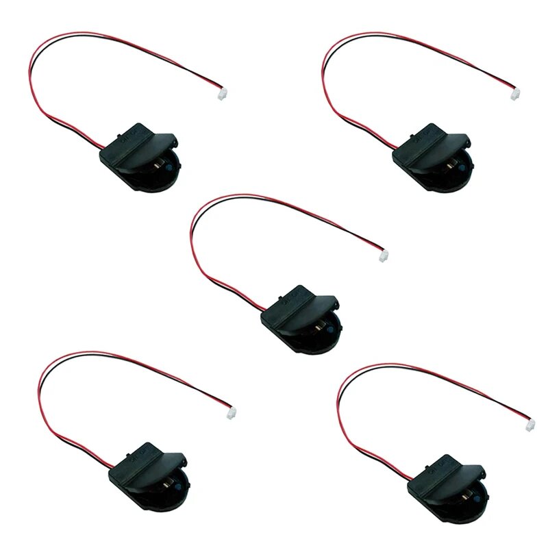 Держатель часов реального времени для Raspberry Pi 5 SHCHV Красный, 5Pcs