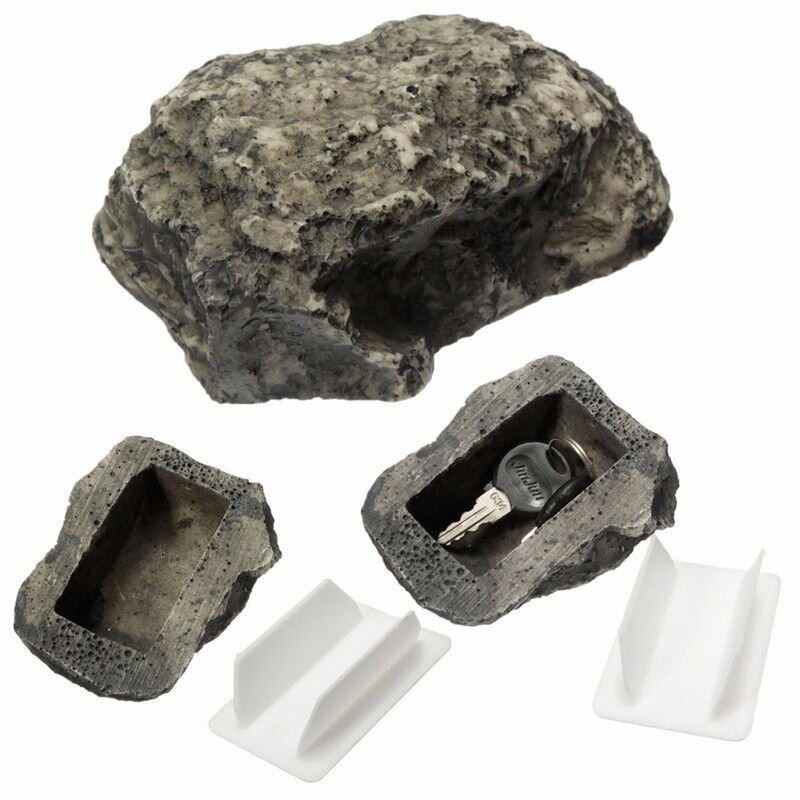 Имитация камня для хранения ключей, скрытый сейф stone key safe, антикражное хранение (для ЮВА)