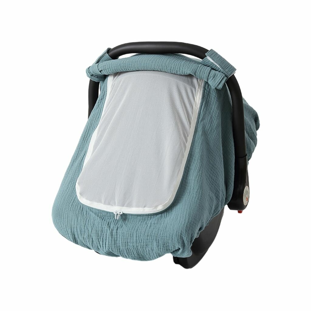 Легкий чехол для автокресла с окнами для наблюдения