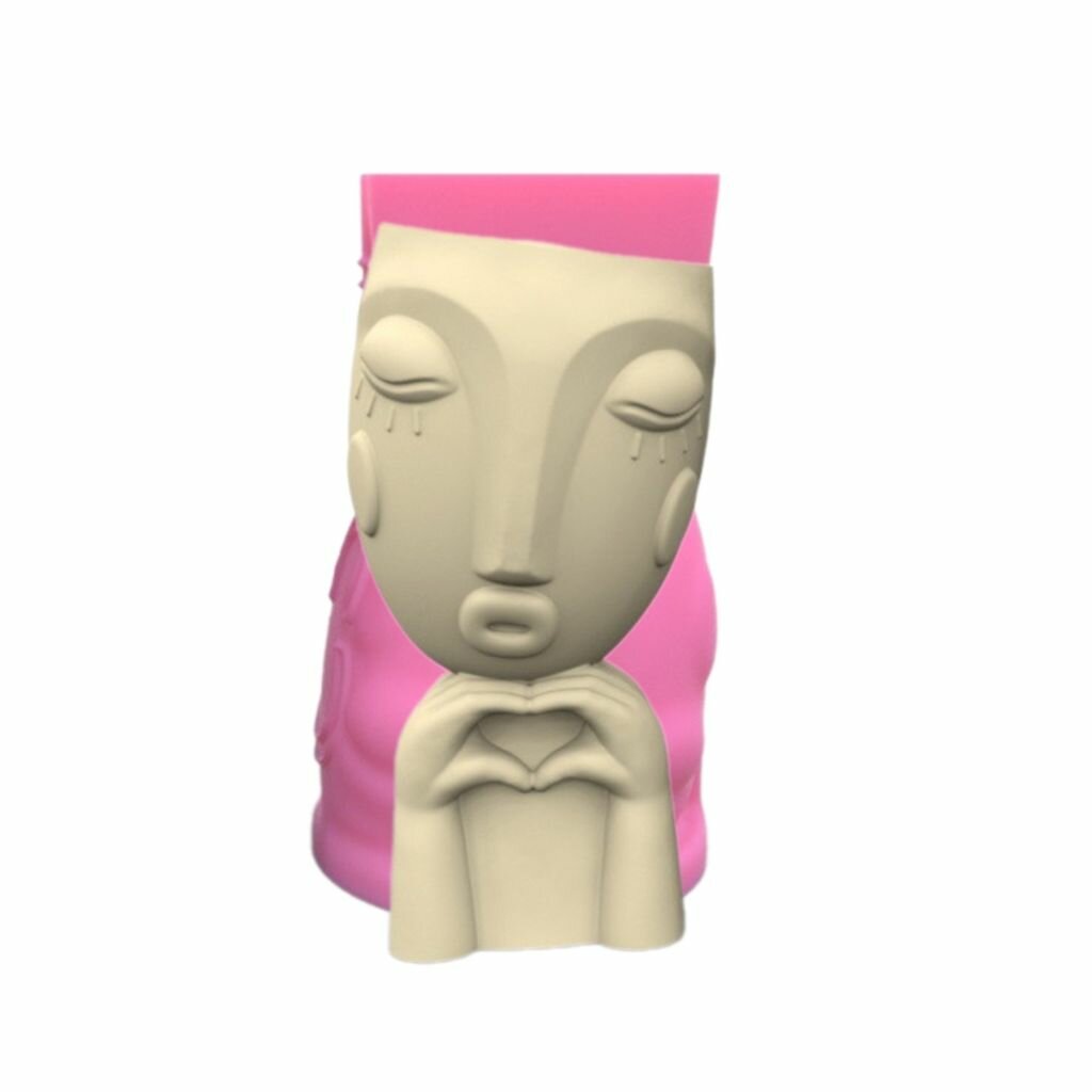 Формы для цветочных горшков из силикона