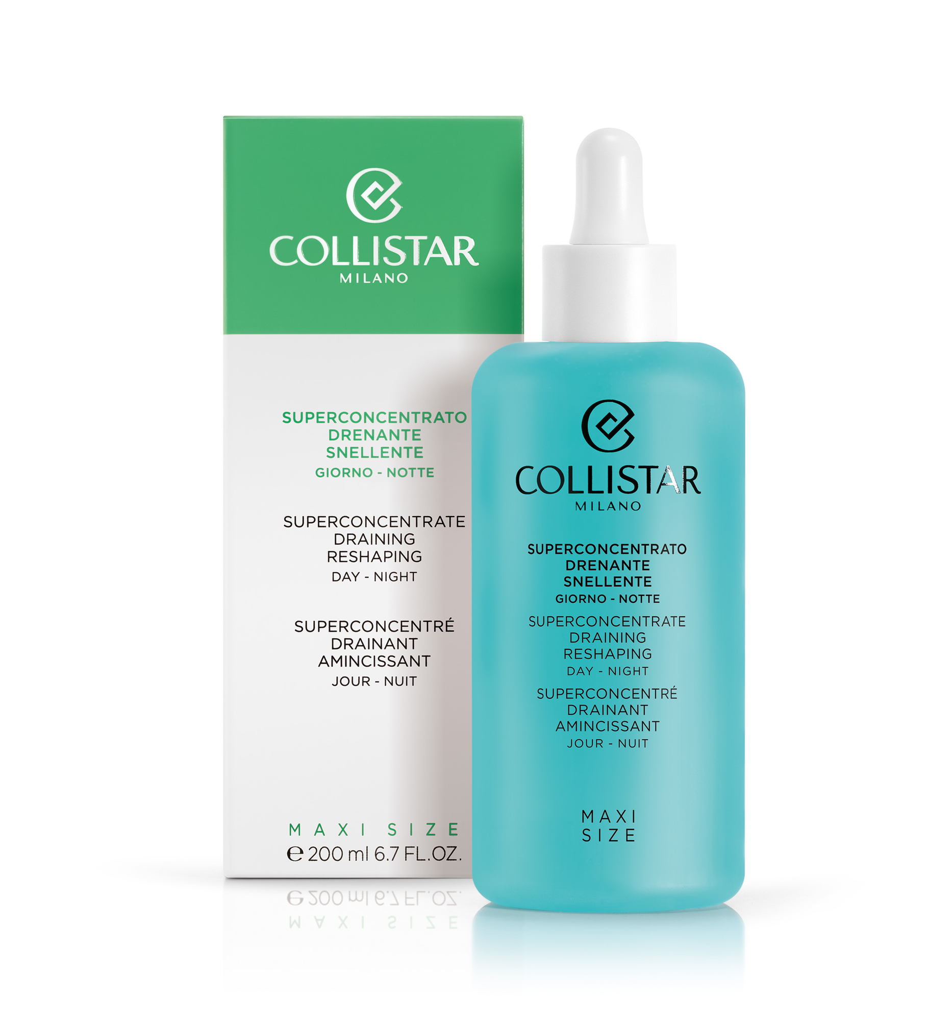 Collistar - Superconcentrate Draining Reshaping Day-Night Концентрированная дренажная сыворотка для тела 200 мл