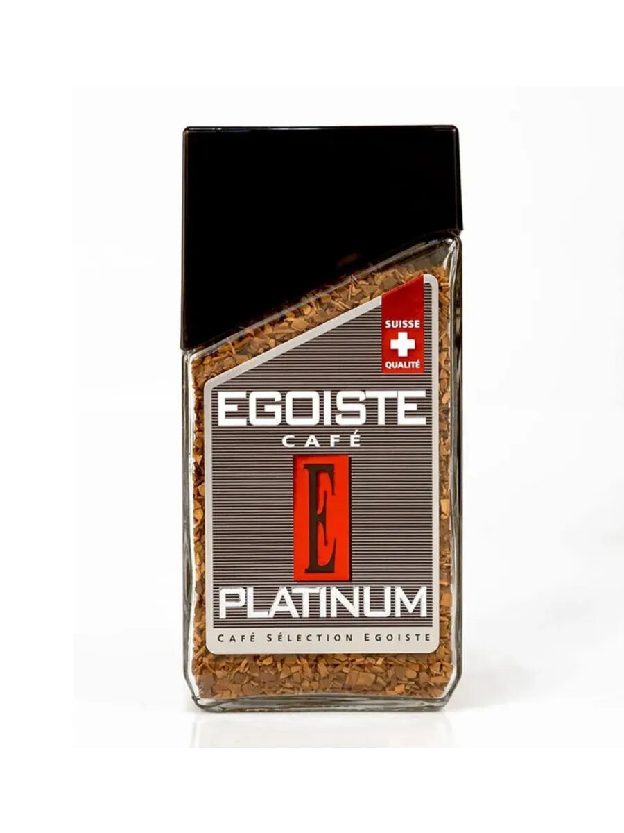 Кофе EGOISTE растворимый сублимированный Platinum 100 г
