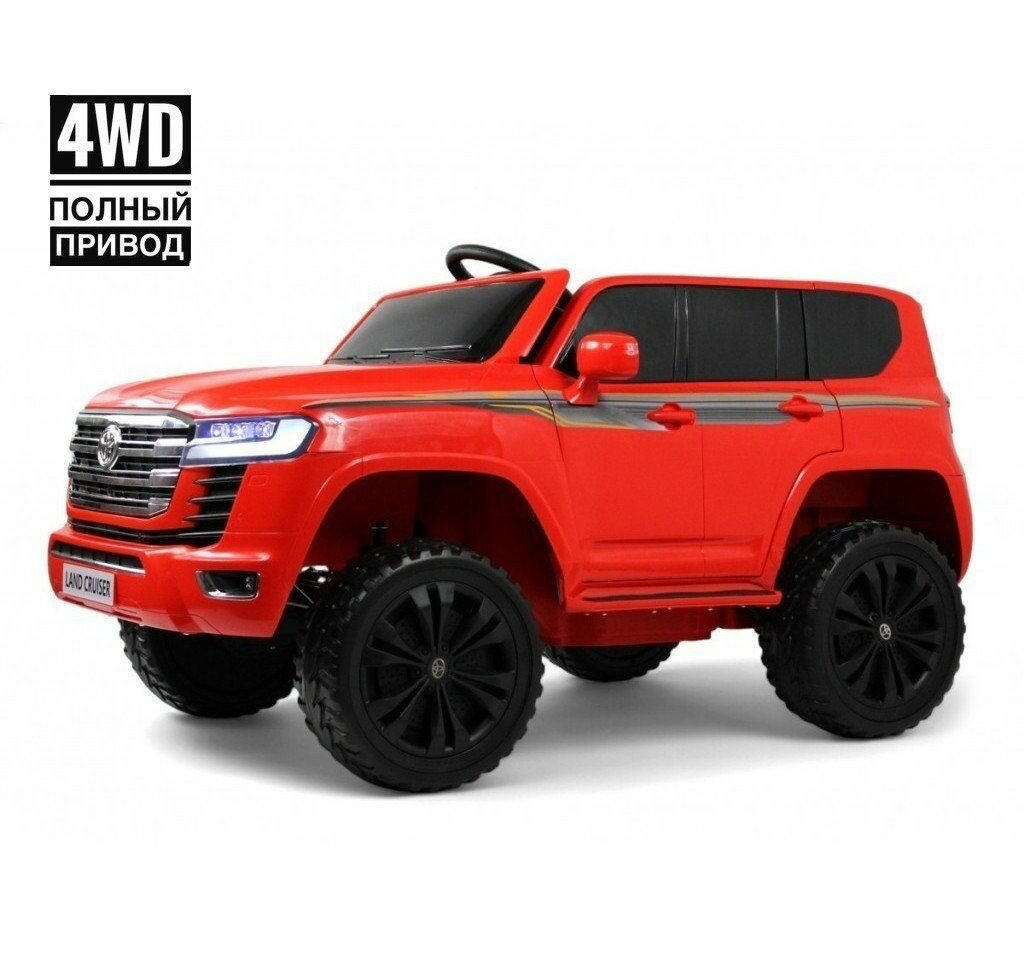 Электромобиль детский Toyota LС300, 1 место, 4 колеса, 7км/ч