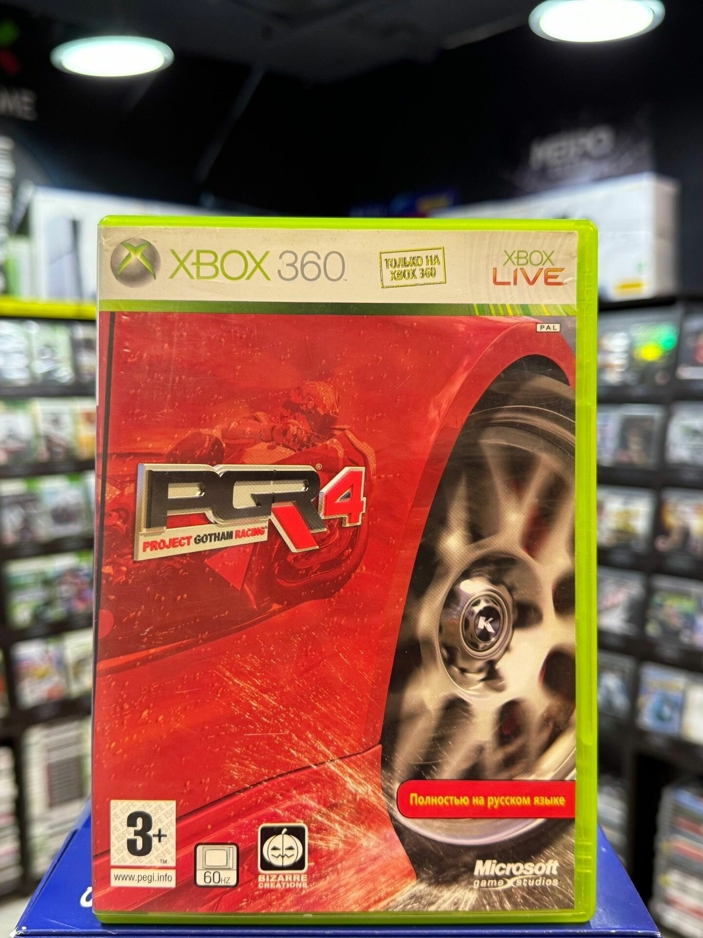Игра Project Gotham Racing 4 (Xbox 360) (Box)