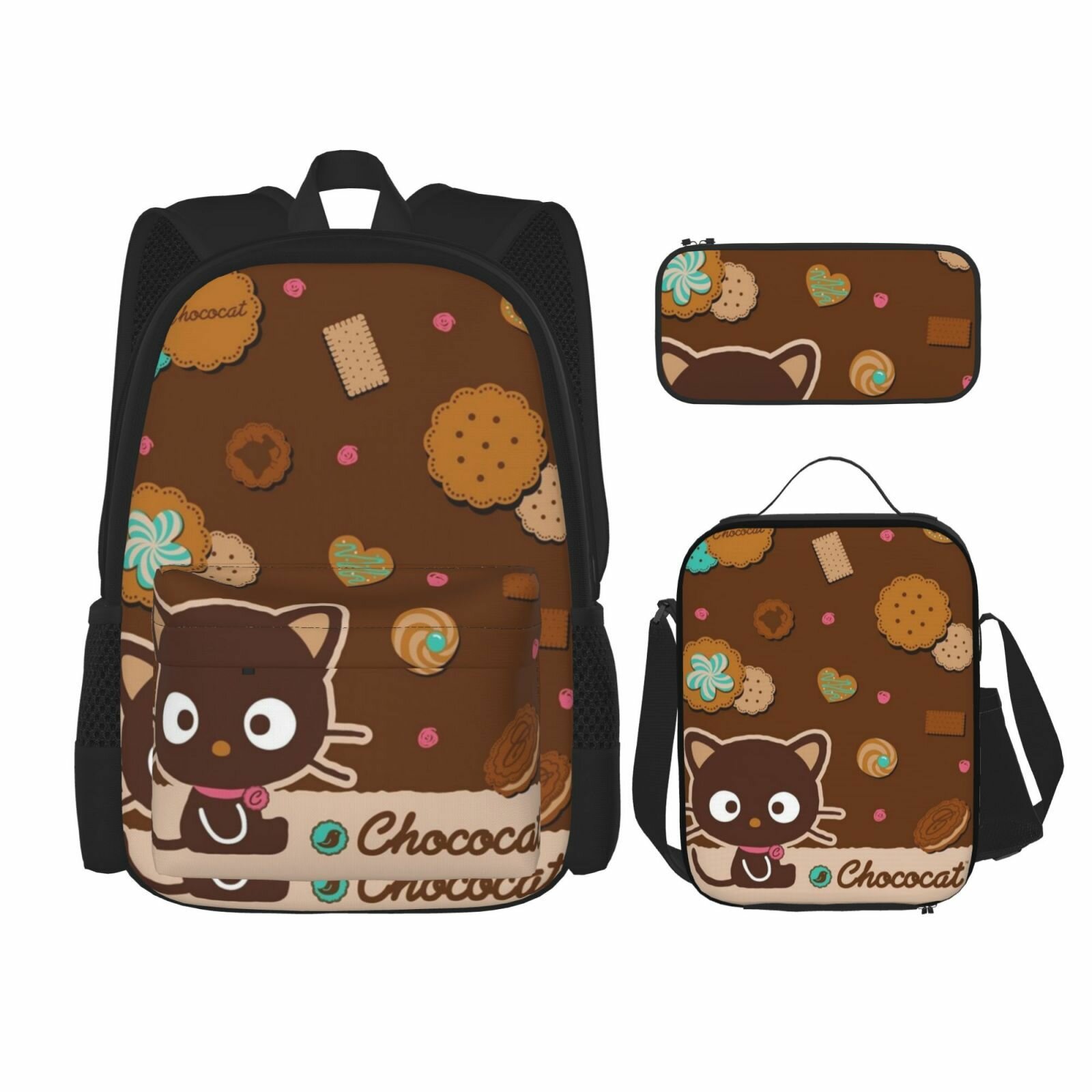 Рюкзак набор из трёх предметов Chococat