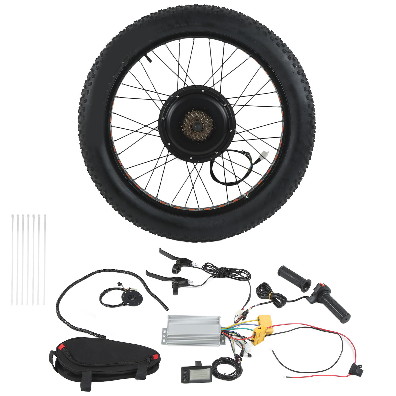 Комплект заднего колеса с мотор-колесом 26in 1500W 48 N.M, LCD