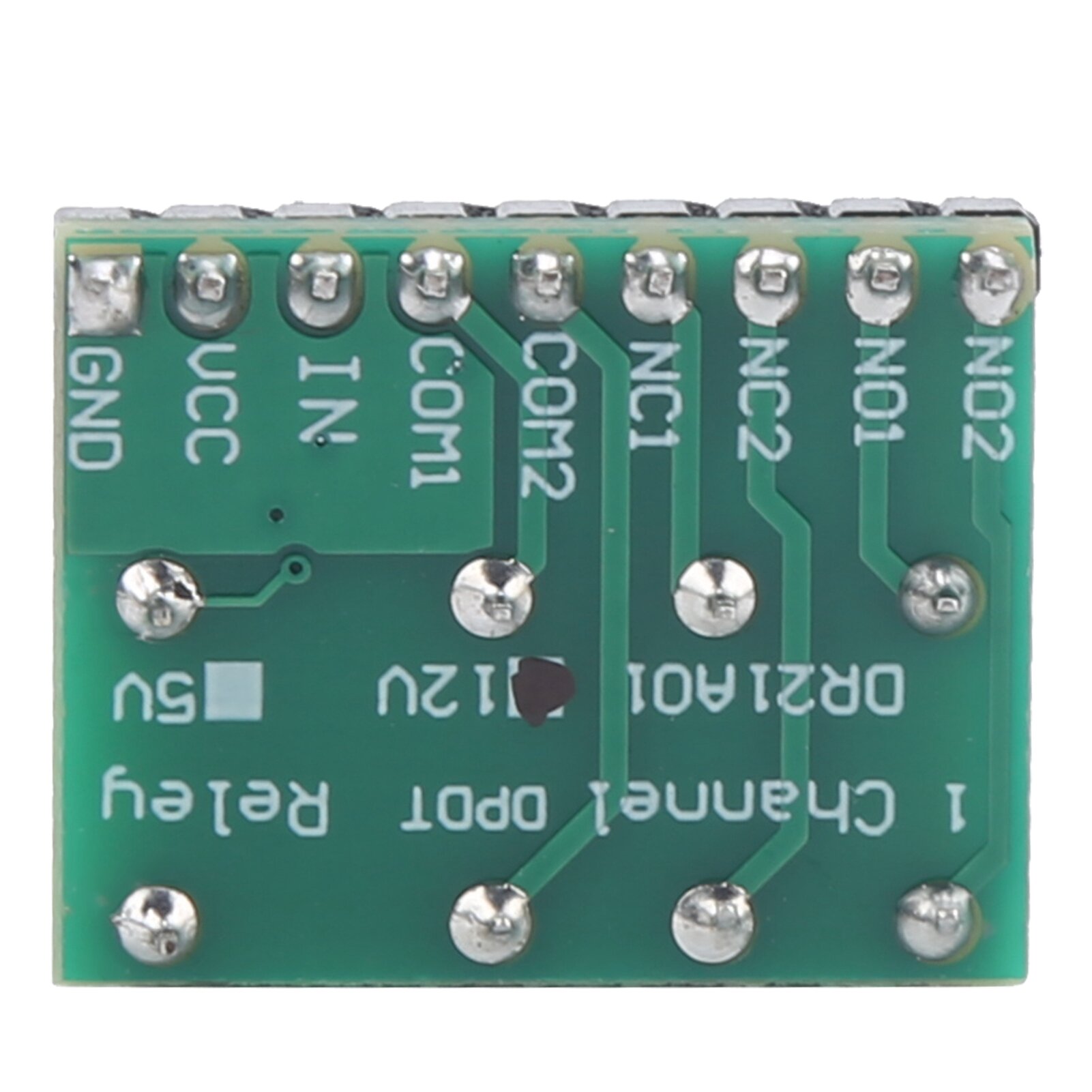 Двухполюсный двухходовой релейный модуль DPDT Сверхмалый с автоматической регулировкой DR21A01DC12V