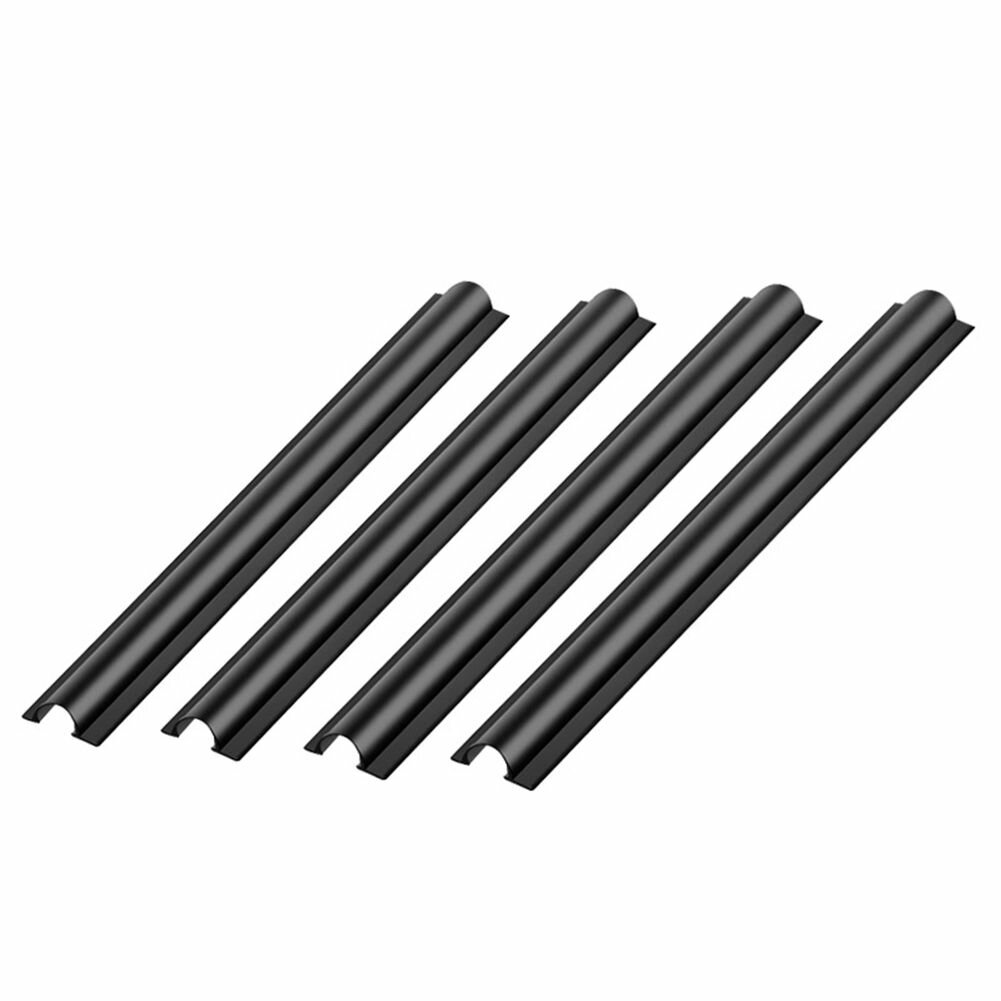 4 шт. скрытый чехол для проводов автомобильный, органайзер кабелей, черный