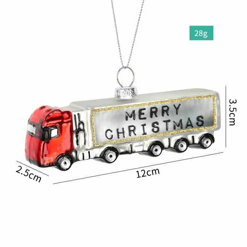 Елочная игрушка Машина 1 шт.