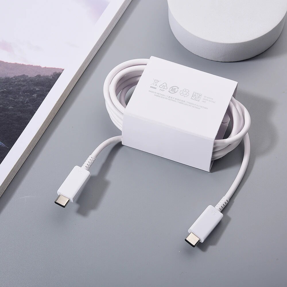 Кабель Для Сверхбыстрой Зарядки Samsung 5A, 45 Вт, PD Type C-Type C, 100/180 См Для A56 A36 A26 A16 5G S25 Edge