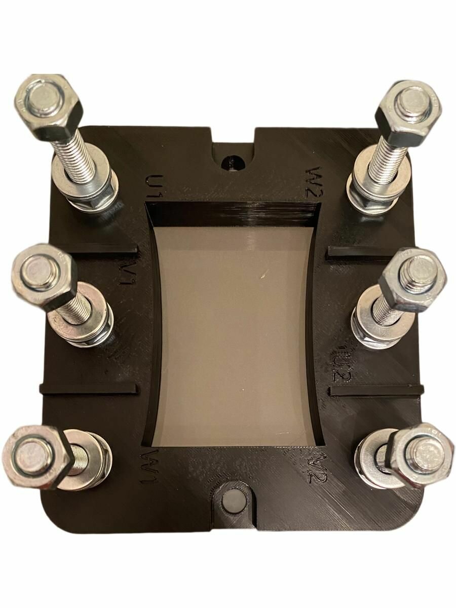 Колодка клеммная для электродвигателя, 150мм. х 134мм.