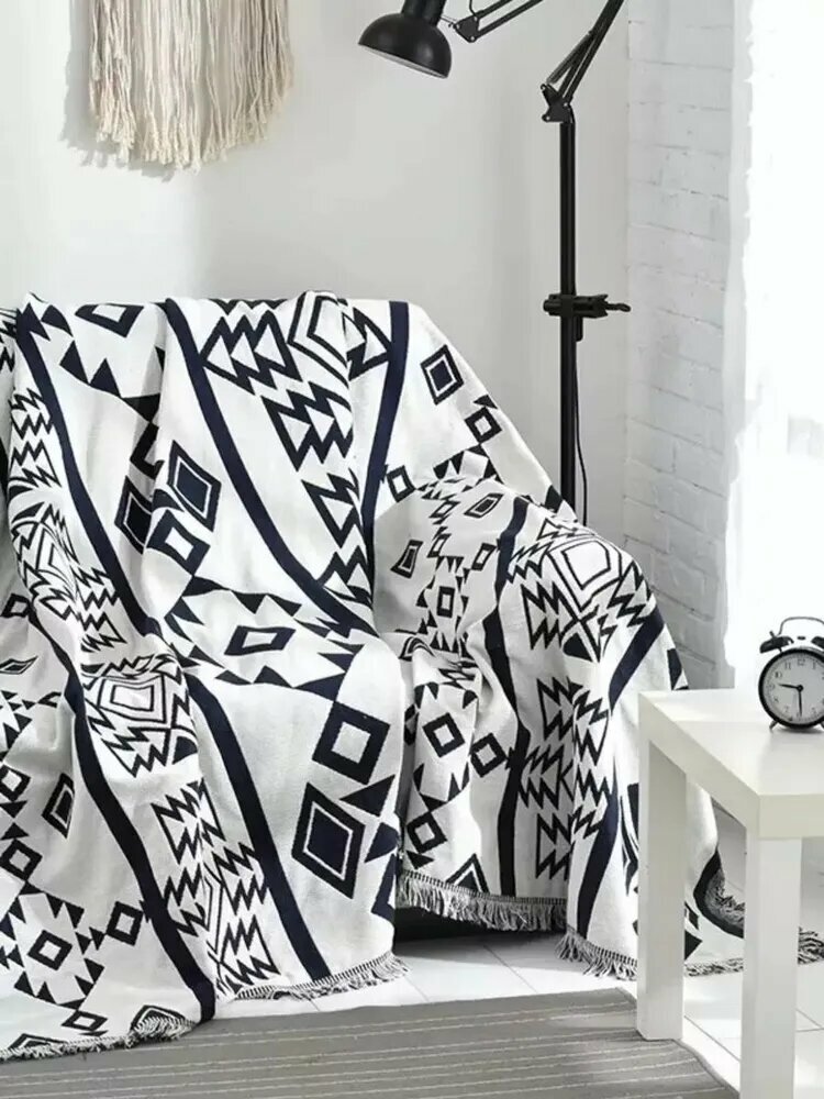 Rafifi Плед , Хлопок, Полиэстер, 180 см х 130 см Rafifi 格子，棉，涤纶，180 厘米 x 130 厘米