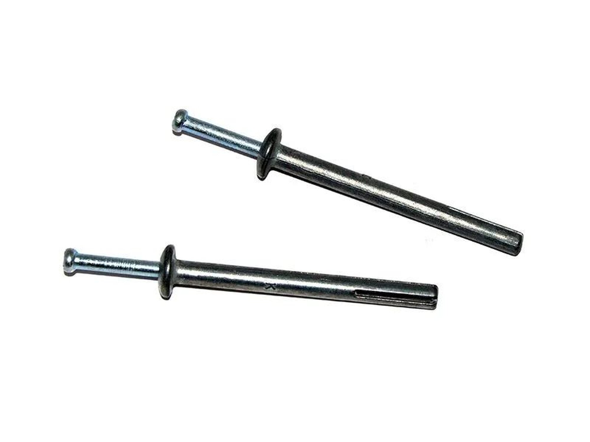 Дюбель-гвозди Шпунтик, металл, 6x30 мм, 50 штук в упаковке, цвет серебристый