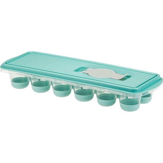 Емкость для льда Idea капля с крышкой и клапаном М 1250 аквамарин