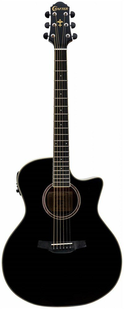 CRAFTER HG-250 CE/BK - Гитара электроакустическая