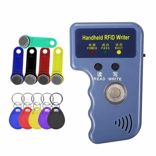 RW1990 TM Копир RFID Дубликатор Считыватель TM1990 ibutton DS-1990A Портативный I-Button 125 кГц T5577 EM4305 EM4100 Карточка с ключами