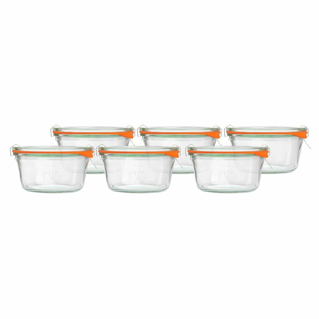 WECK Банка для продуктов универсальная, 290 мл, 6 шт