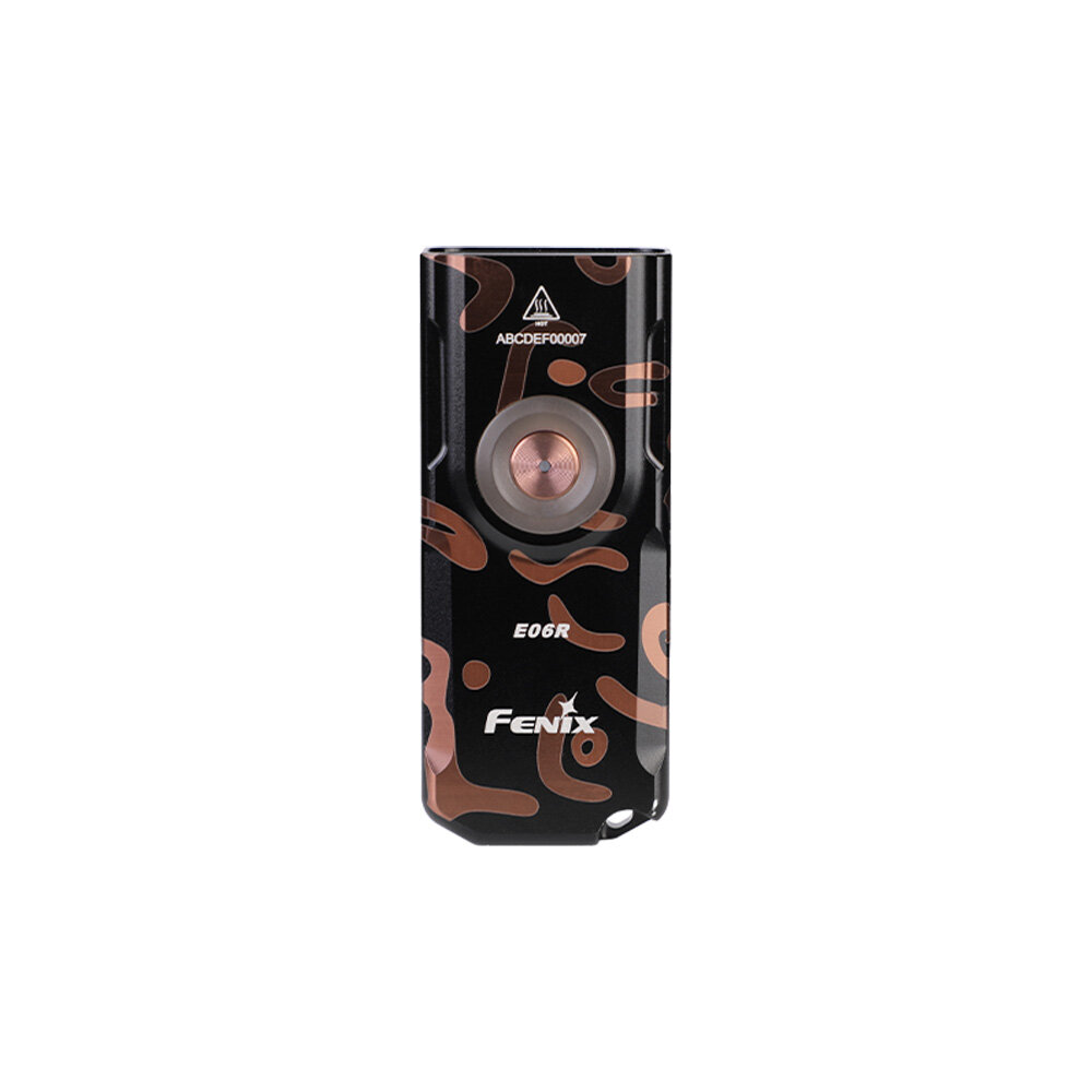 Фонарь Fenix E06R EDC, с магнитным основанием, IP66, граффити — фото 1