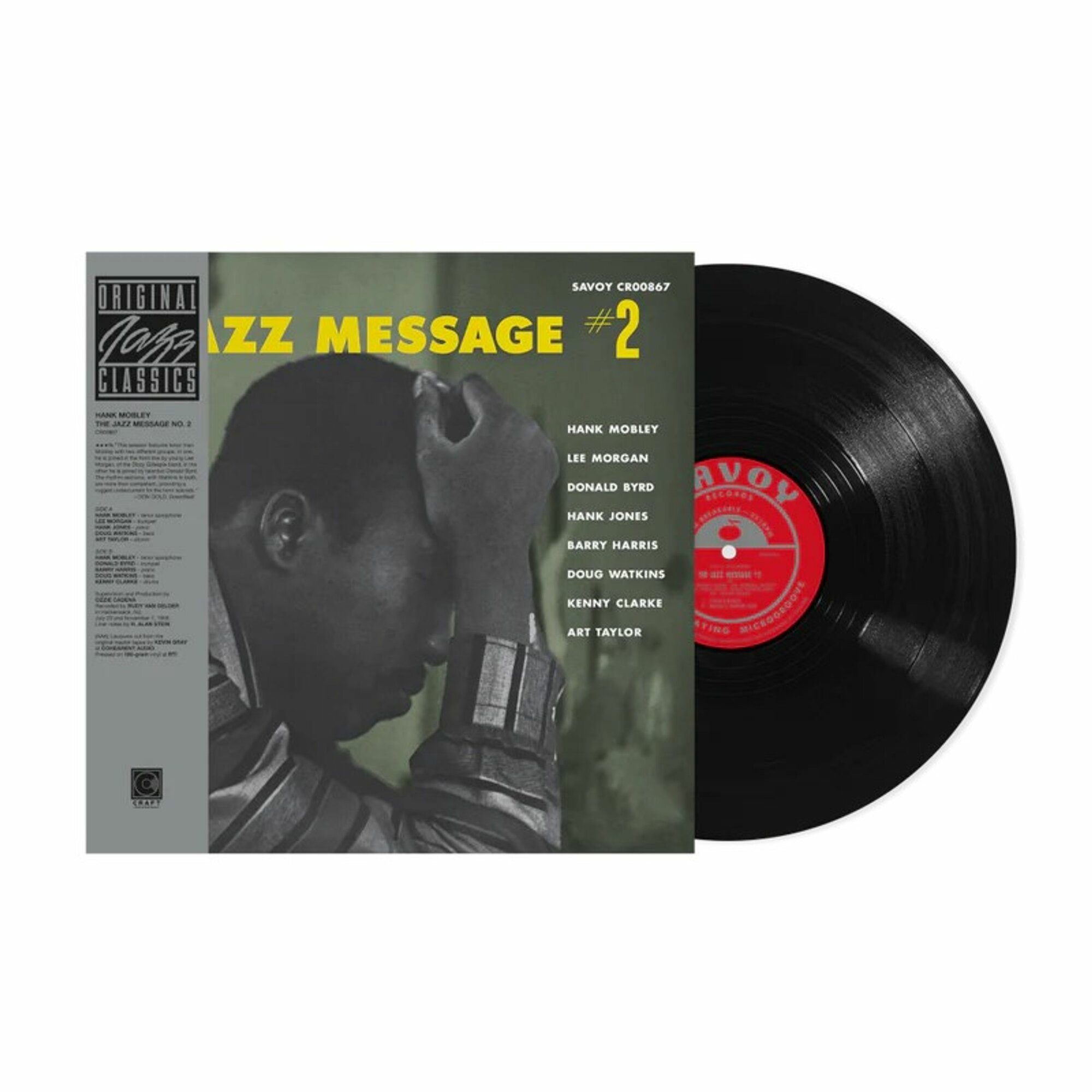 Виниловая пластинка Hank Mobley (1930-1986) - Jazz Message 2 (Original Jazz Classics Series LP) (1 LP)