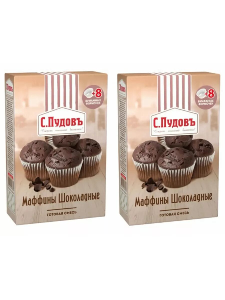 Смесь для выпечки Маффины шоколадные