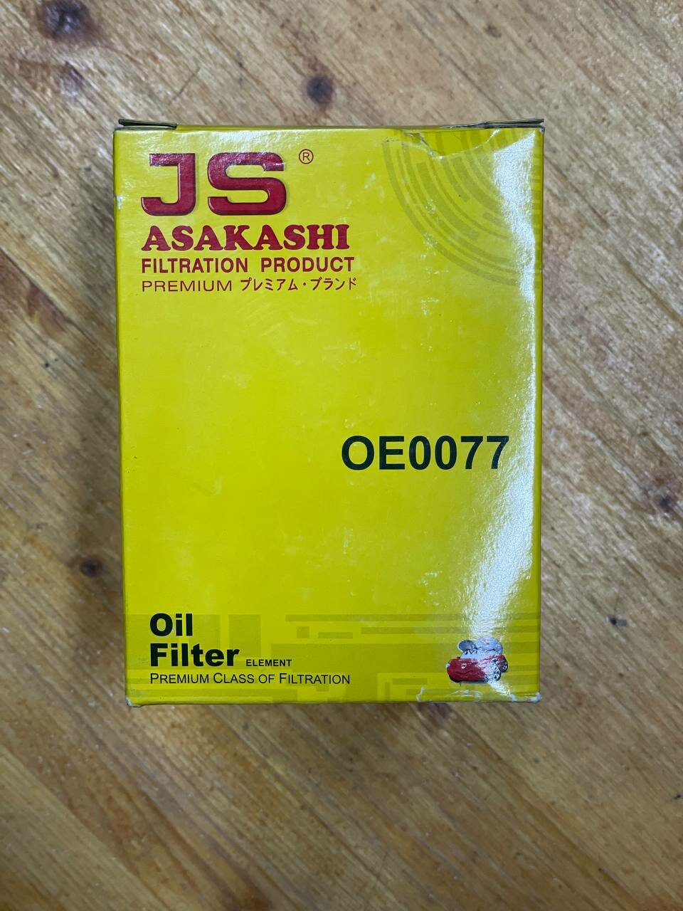 Фильтр масляный JS ASAKASHI OE0077
