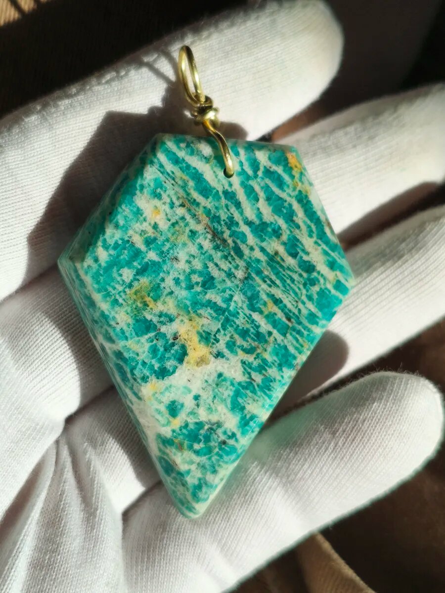 Подвеска, амазонит