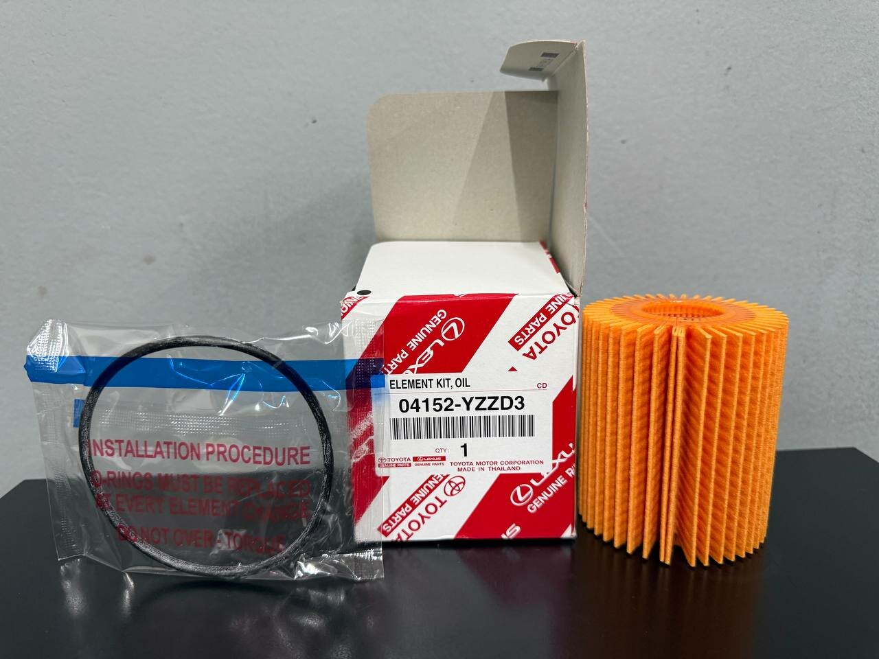 Фильтр масляный 04152YZZD3 TOYOTA 100% оригинал