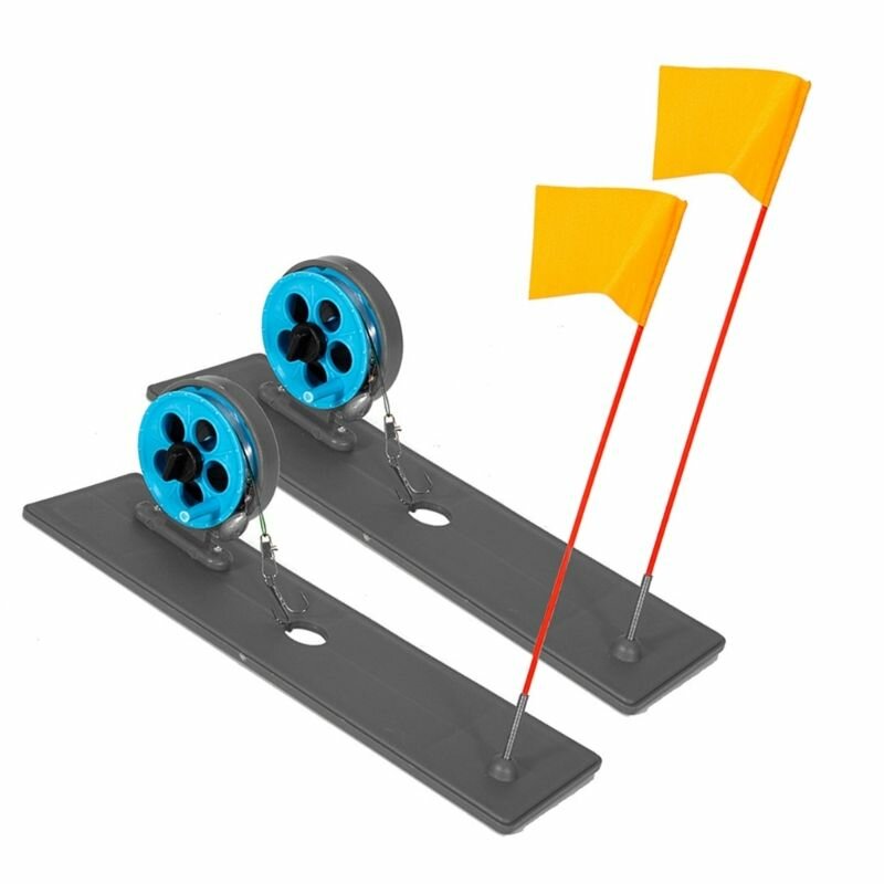 Флаг для зимней рыбалки на снегу и подледной рыбалке-2шт