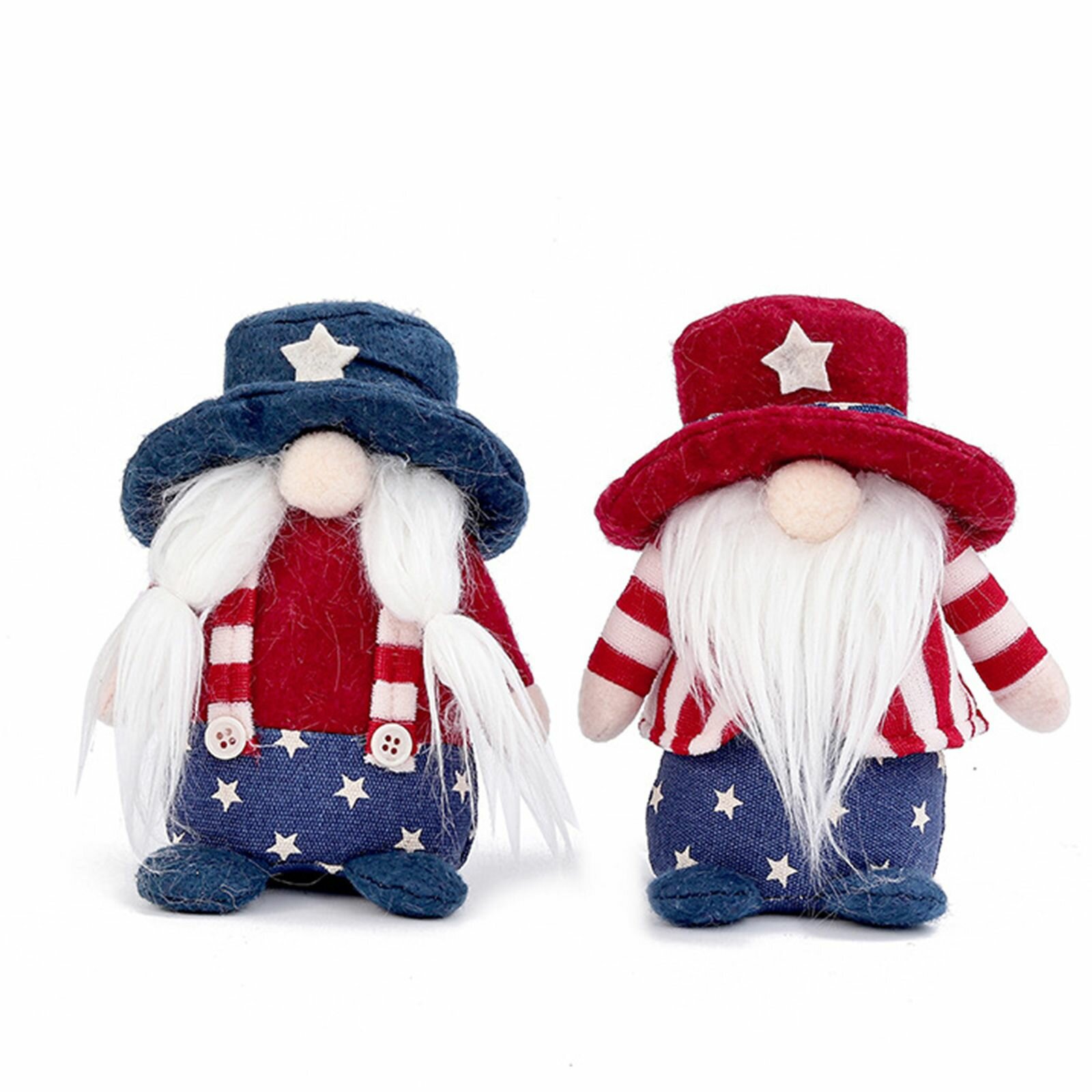 17 см фетровый гном Рудольфа для куклы, мягкая подвесная игрушка, украшение дома, 4 июля, бутик-магазин